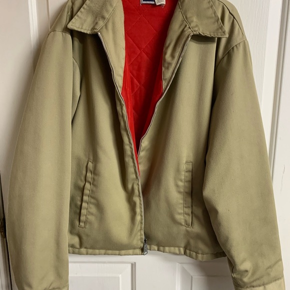 Big Mac | Jackets & Coats | Vintage Big Mac Mens Olive Jacket With Red ...